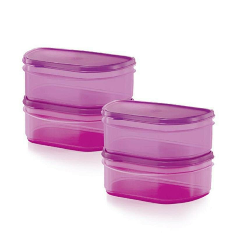 Tupperware Half Fridge Stackable (4pcs / 8pcs) | Shopee Malaysia