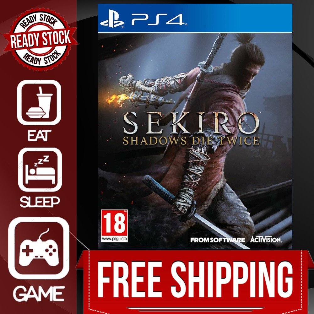 PS4 Sekiro Shadow Die Twice GOTY (English*Disc*New Seal)隻狼 暗影雙死 只狼 影逝二度 ...