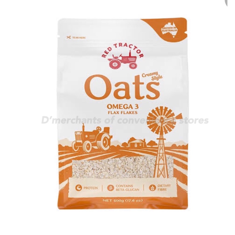 Red Tractor Foods~Australia Instant Oats~Omega 3 | 500g | Shopee Malaysia