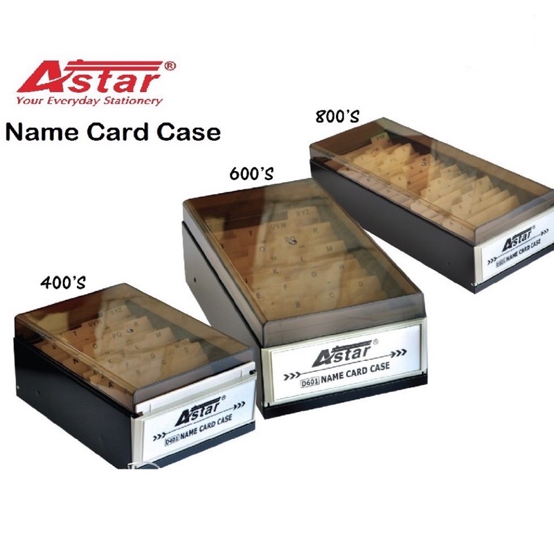 Astar Business Card / Name Card Case 400/600/800 Cards D401/D601/D801 A ...