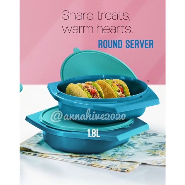 LELONG!!!Tupperware Joy Keeper Round Server (1) 1.8L | Shopee Malaysia