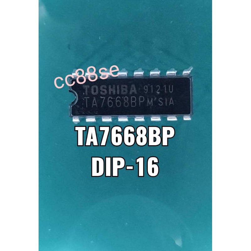 TA7668BP TA7668 DIP-16 INTERGRATED CIRCUIT IC | Shopee Malaysia