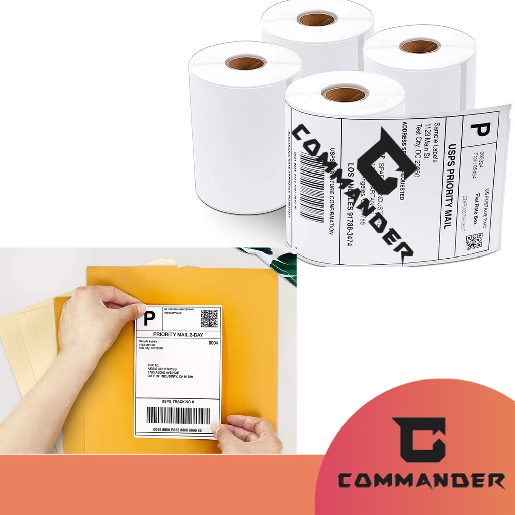Thermal Sticker A6 Waybill Thermal Paper Shipping Label 100*150mm ...