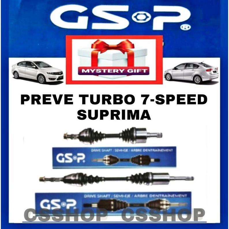 SK PREVE TURBO 7-SPEED, SUPRIMA S AUTO DRIVE SHAFT ASSY GSP | Shopee ...