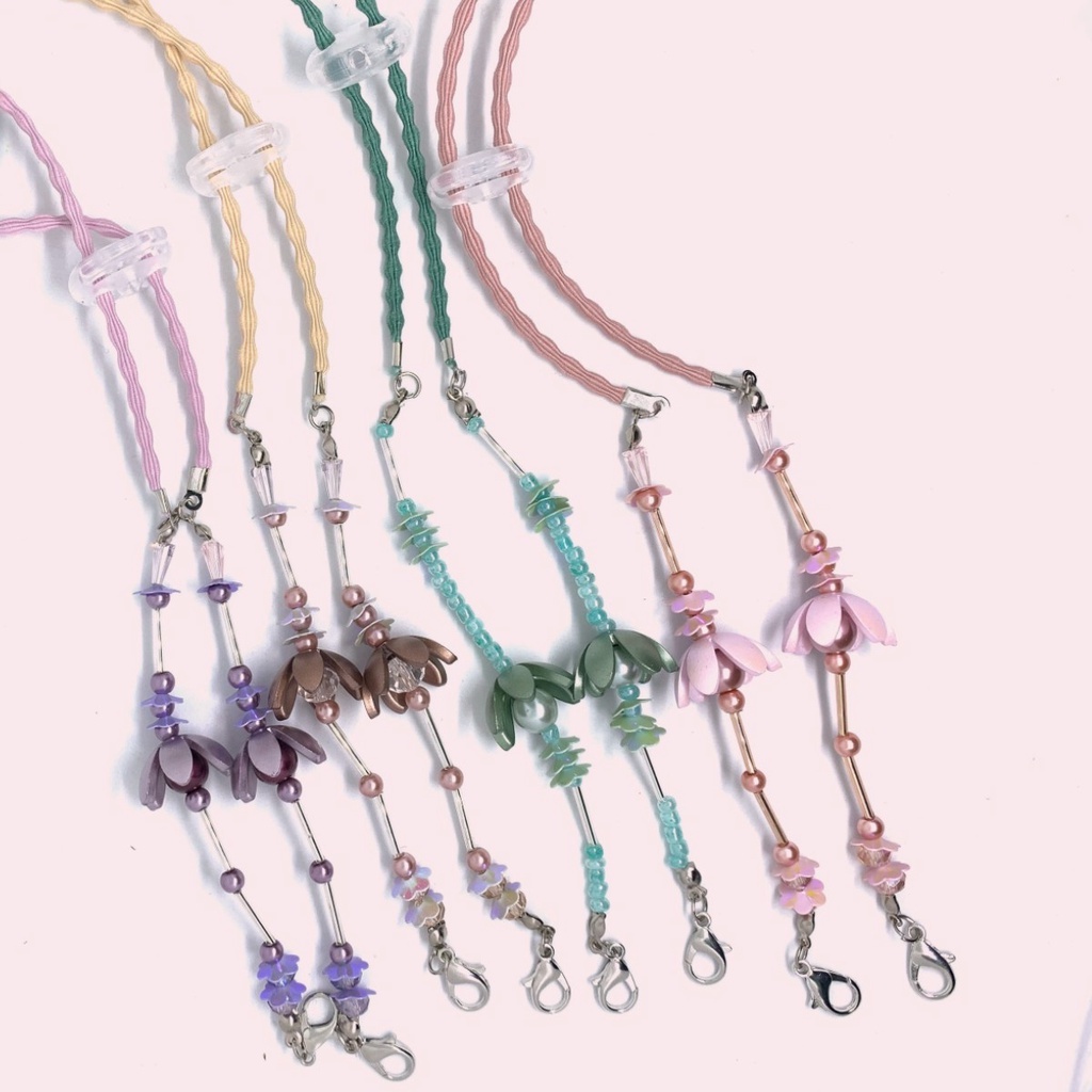 Mask Strap | Strap MASK | Mask Necklace | Hijab & No Hijab 2 in 1 Mask ...