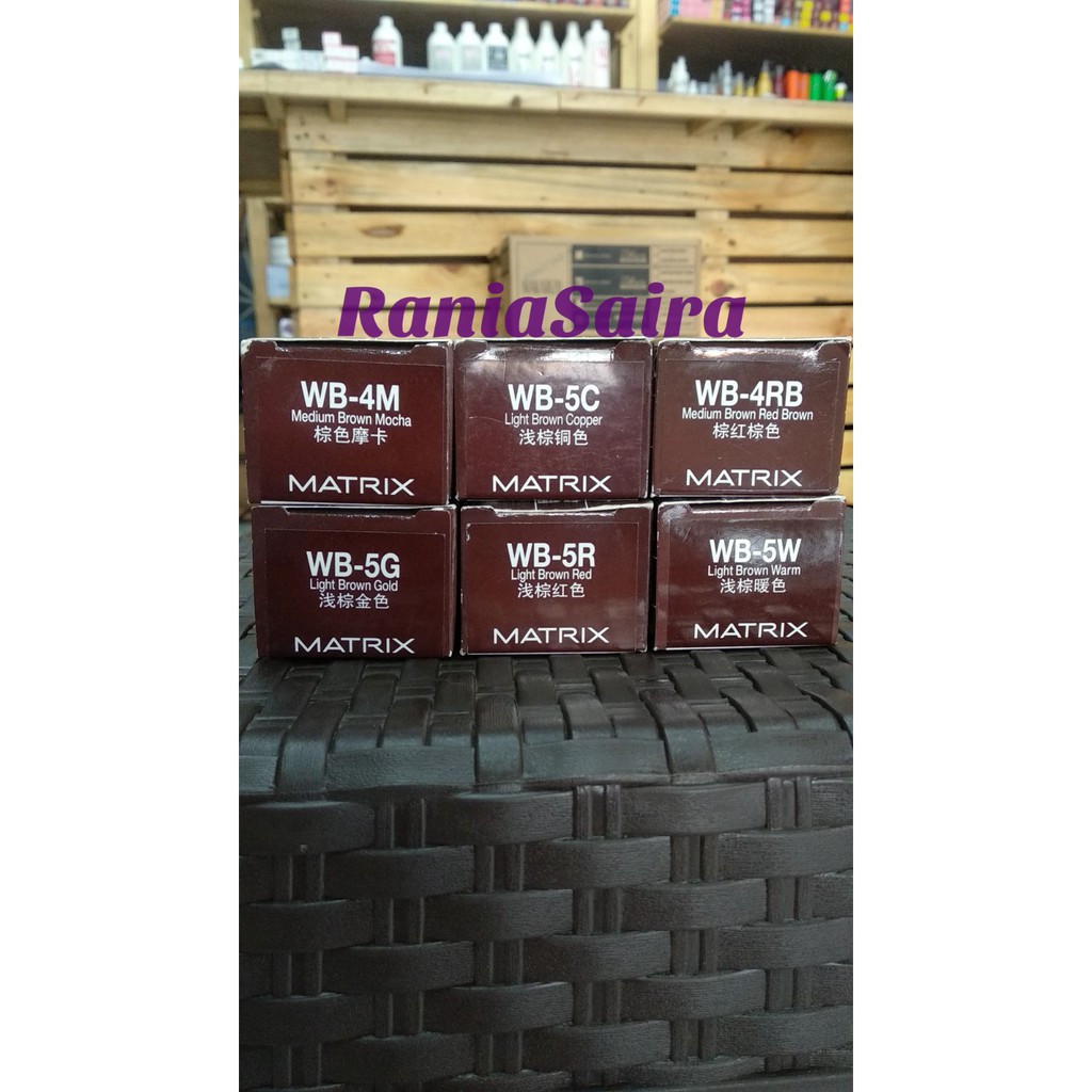 Matrix Wonder Brown / Wonderbrown Hair Paint / Permanent Hair Dye 90ml ...