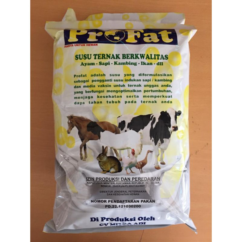 PROFAT MILK 1KG LIVESTOCK & POULTRY MILK COW GOAT CHICKEN RABBIT FISH ...