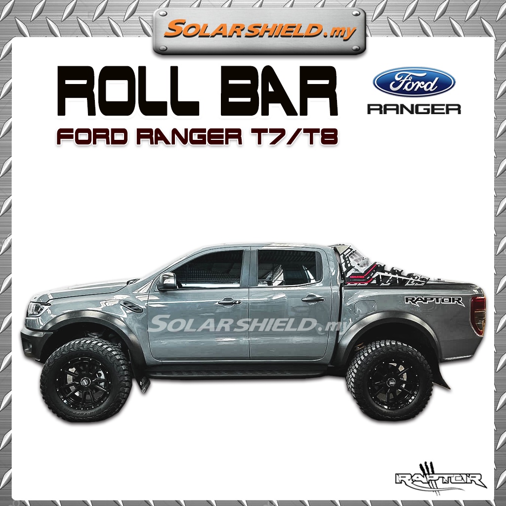 Ford Ranger T6/T7/T8,Wildtrack,Raptor Roll Bar Armando 4x4 Spiral Sport ...