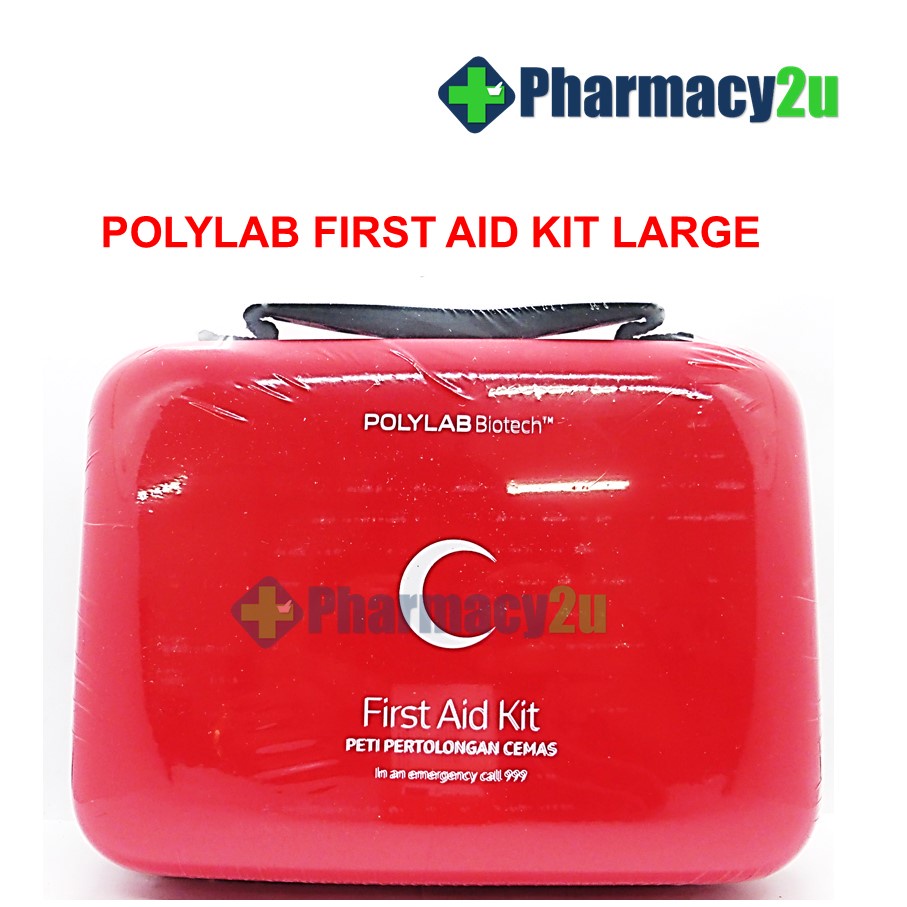 POLYLAB FIRST AID KIT SIZED MEDIUM/ LARGE EQUIPPED | Shopee Malaysia