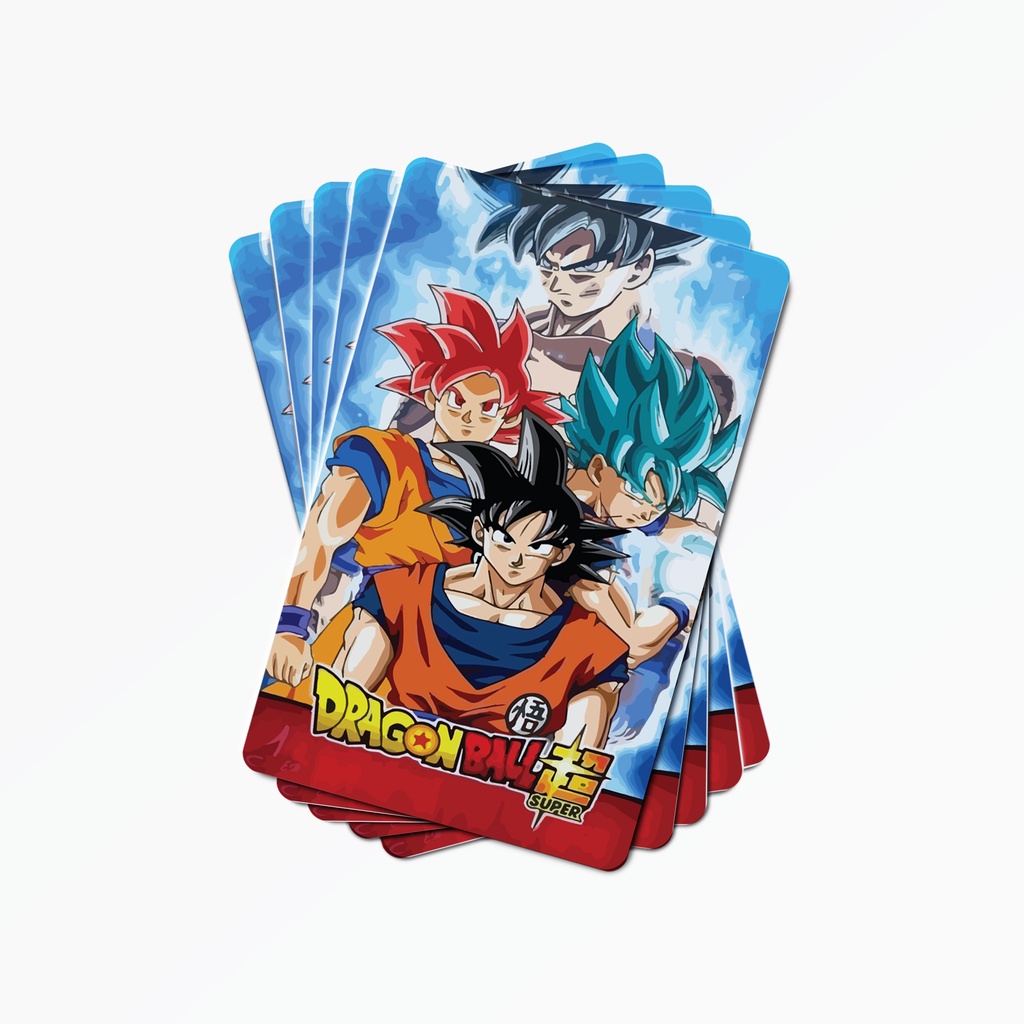 Sticker Anime Dragon Ball Goku Stiker Card Cover Touch n Go Access MRT ...