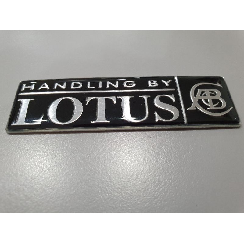 Emblem HANDLING BY LOTUS(Proton Satria GTI/Preve/Satria Neo) | Shopee ...