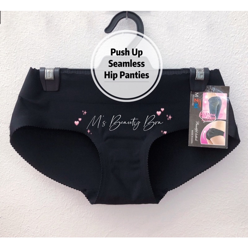 🇲🇾 Ready Stock Push Up Seamless Hip Panties Soft Padded Shaper ...