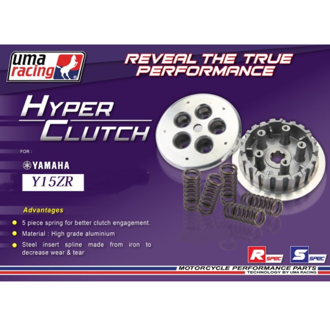 Uma Racing Y15ZR Y15 / Y125ZR Y125 / Lagenda 110 SRL110 HyperClutch ...