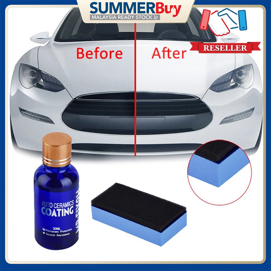 ORIGINAL MR FIX 9H Ceramic Car Coating Kit Anti-Scratch Exterior Care ...