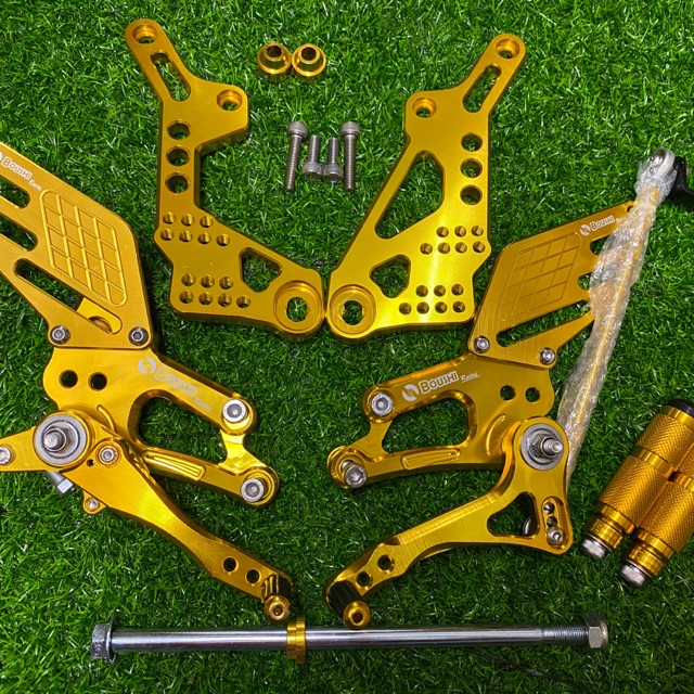 BOUSHI ALLOY SINGLE RACING FOOTREST Y15ZR | Shopee Malaysia