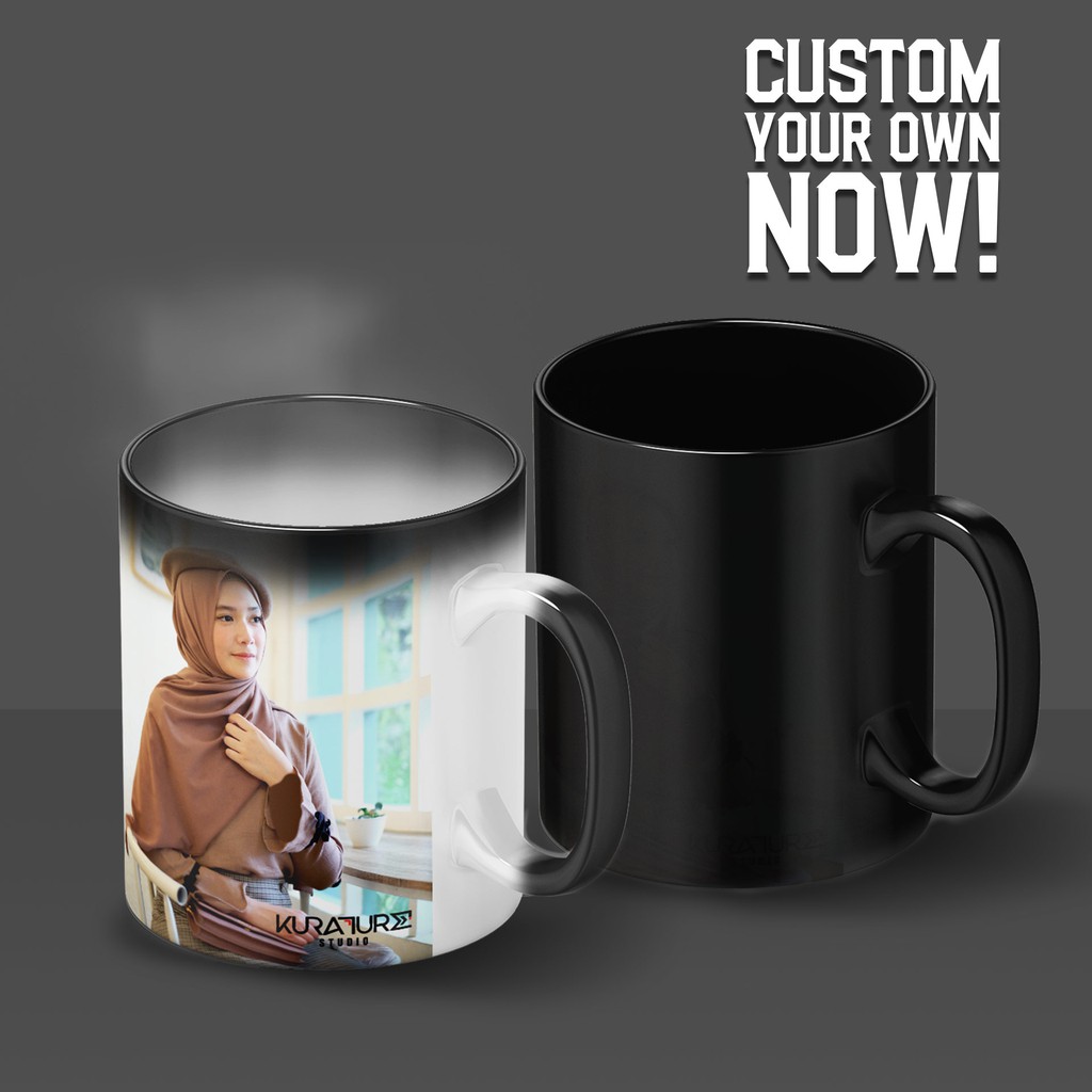 Custom Magic Mug Color Changing Mug - Personalised Your Mug! | Shopee ...
