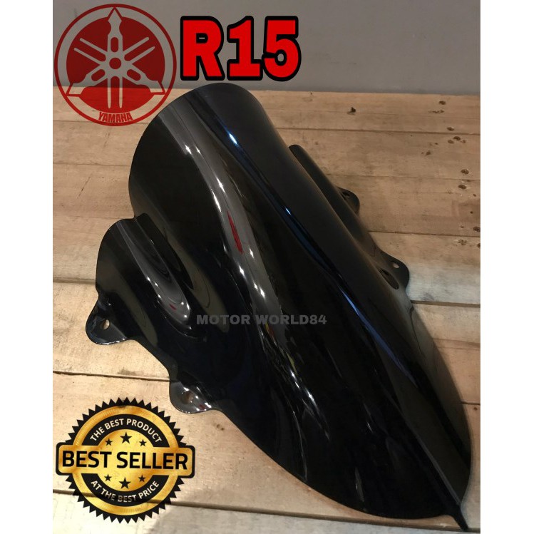 YAMAHA R15 V3 BUBBLE VISOR WINDSHIELD ( R15 NEW MODEL } | Shopee Malaysia