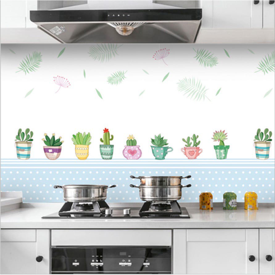 New wallpaper Kitchen Wall Sticker Kitchen Wall Room Countertop ...