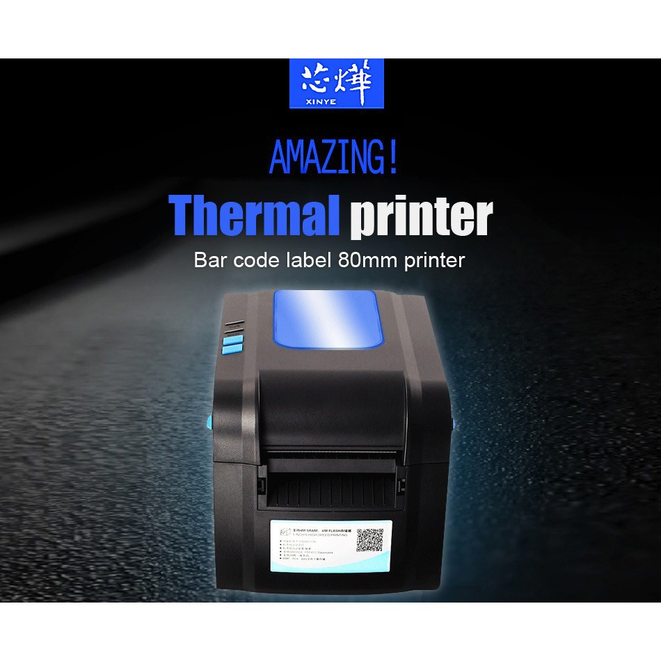 Xprinter XP-370B Thermal Barcode Printer | Shopee Malaysia
