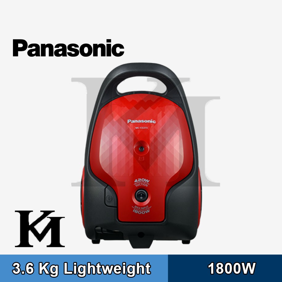 Panasonic Bagged Vacuum Cleaner MC-CG370 / MC-CG371 / MC-CG373 (850W / 1600W / 1800W) | Shopee ...