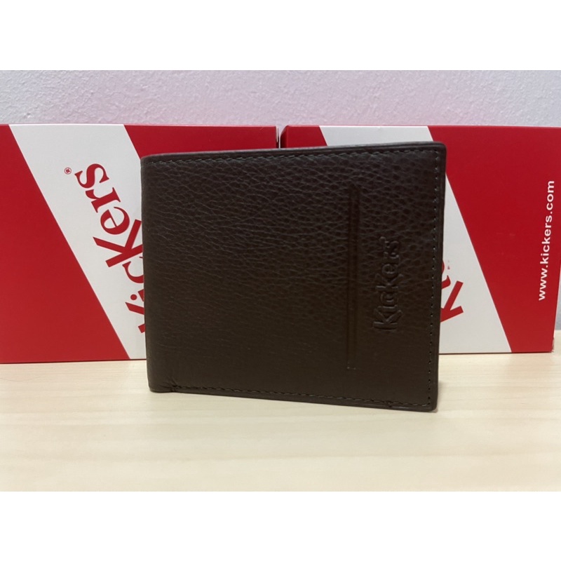 Original Kickers Genuine Leather Wallet 1K1CB 86406 (BROWN) | Shopee ...