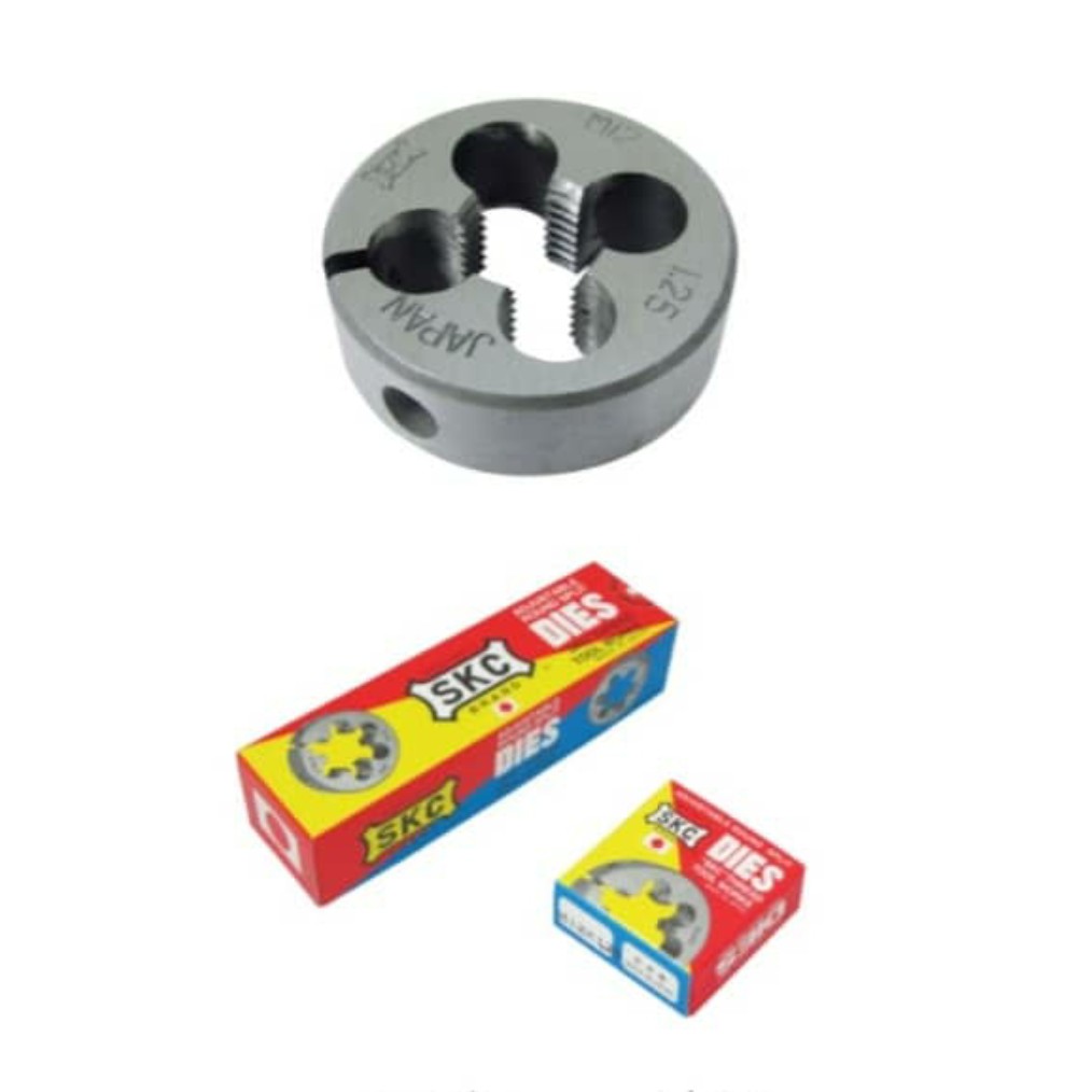 [100% ORIGINAL] SKC Round Dies Metric M3 - M16 / Circular Dies (MADE IN JAPAN) | Shopee Malaysia