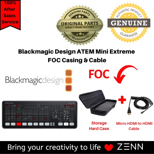 Blackmagic Design ATEM SDI Extreme ISO/ ATEM Mini Extreme ISO Switcher ...