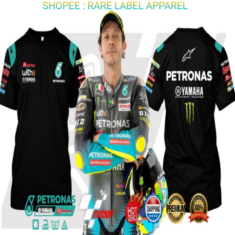🏁 Tshirt MotoGP SRT 2022 Yamaha Crew Racing Motorsport Tshirt Men Baju ...