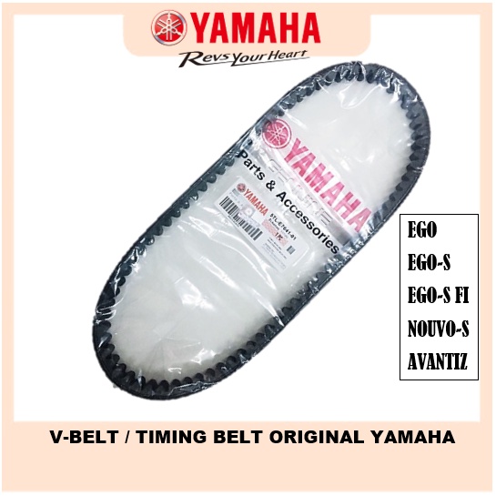 EGO/NOUVO-S/EGO-S/EGOS-FI/AVANTIZ V-BELT TIMING BELT 100% ORIGINAL YAMAHA | Shopee Malaysia