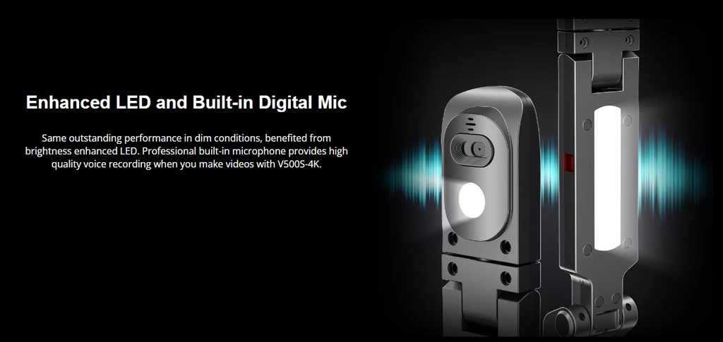 Joyusing V500S-4K Visualizer | Ultra Portable Document Camera | Object ...