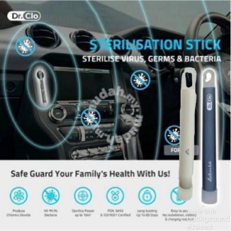 Dr Clo Sterilization Sticks (white) | Shopee Malaysia