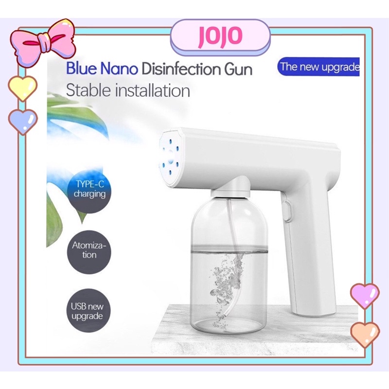 🇲🇾Handheld Disinfection Machine Gun Blue Light Nanometer Disinfection ...