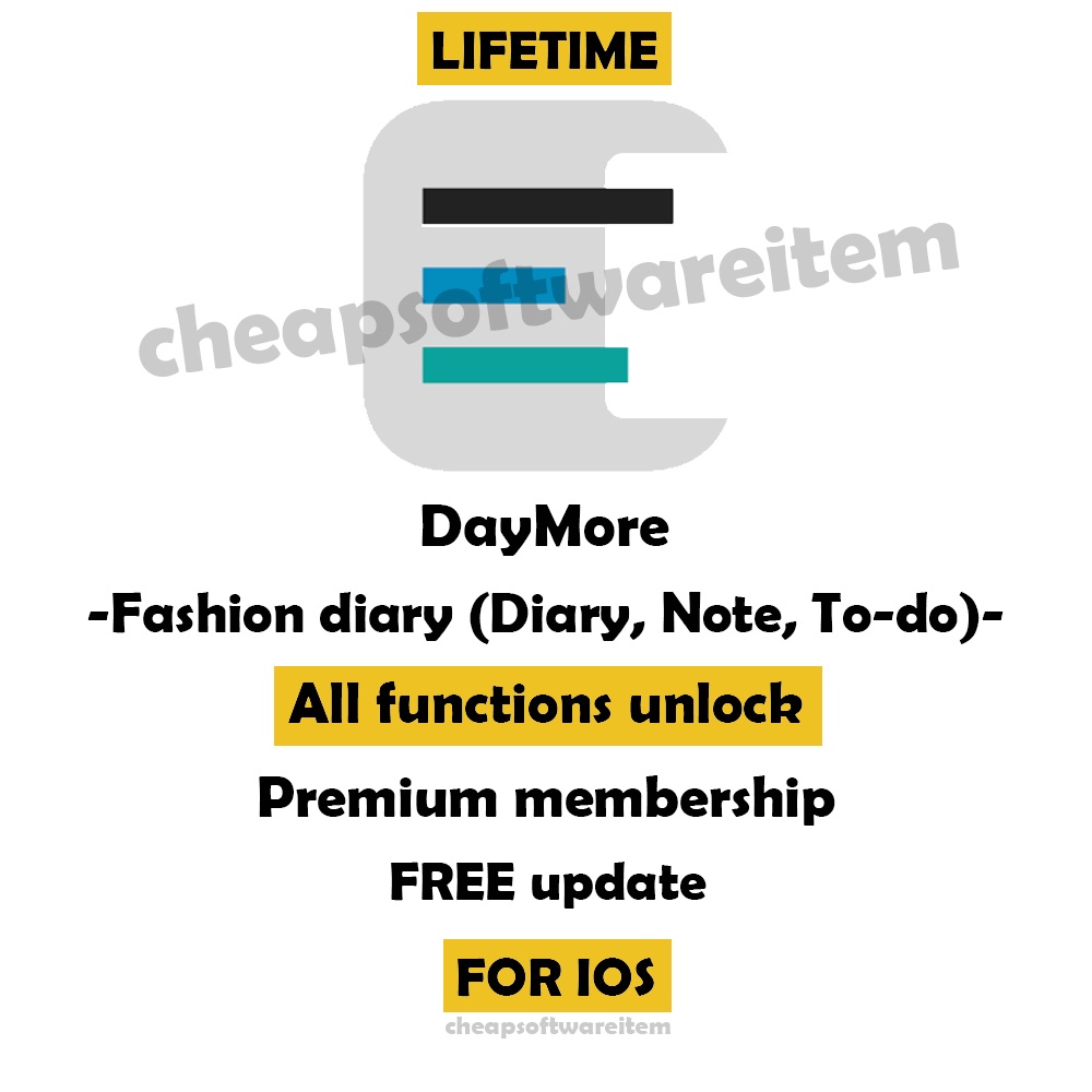 DayMore | Modern Diary Premium subscription member VIP version (FOR IOS ...