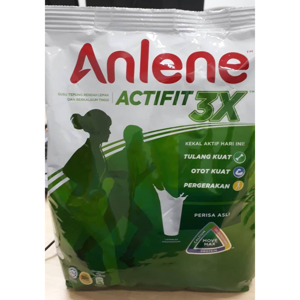 Anlene Regular Actifit 3X Milk Powder 1kg | Shopee Malaysia