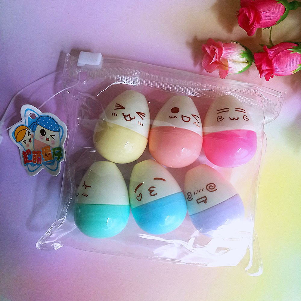 STABILO 6-colorful Mini Highlighter Set/Cute Highlighter Marker - Fancy ...