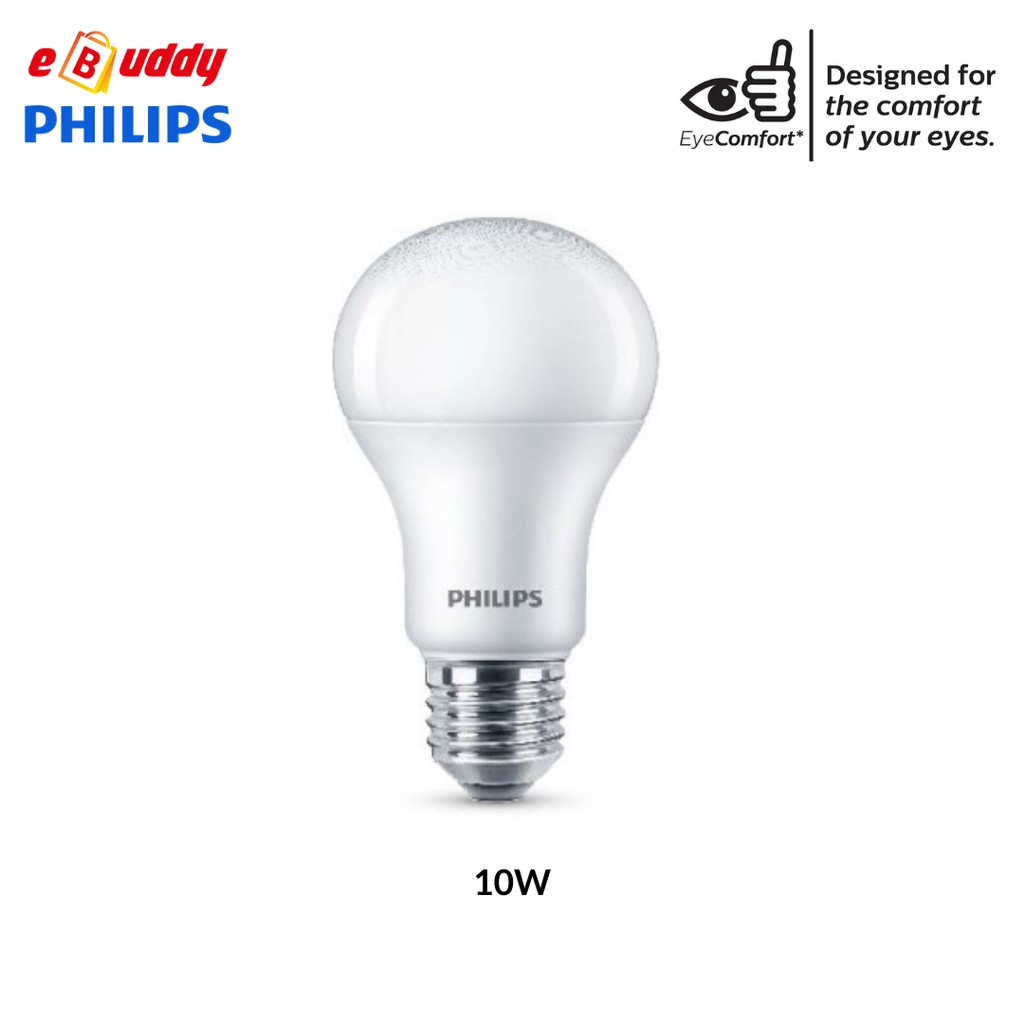 PHILIPS LED Bulb MyCare E27 6W 8W 10W 12W ( 3000K Warm White / 6500K Daylight ) | Shopee Malaysia
