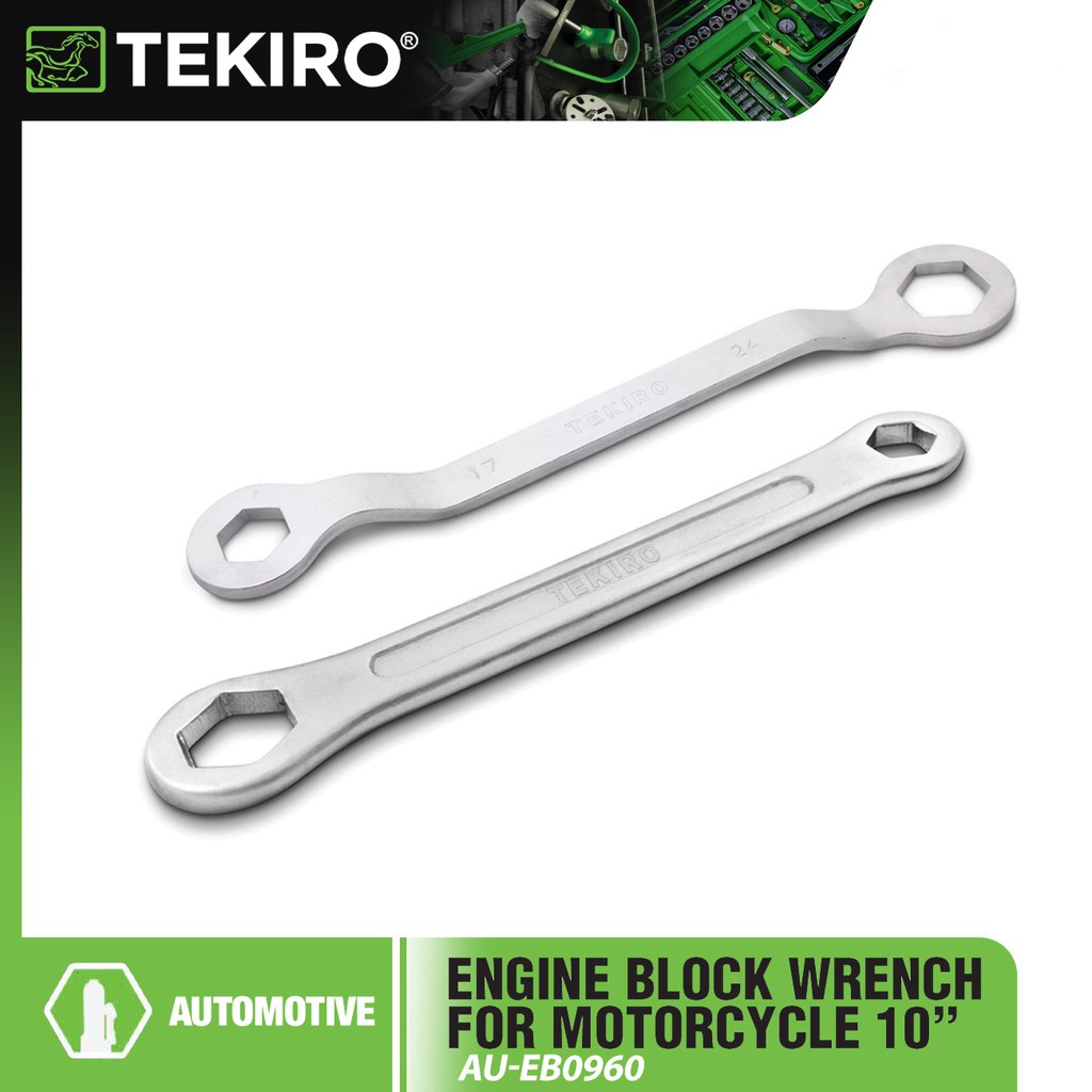 TEKIRO Engine Block Wrench For Motorcycle (10") AU-EB0960 | Shopee Malaysia