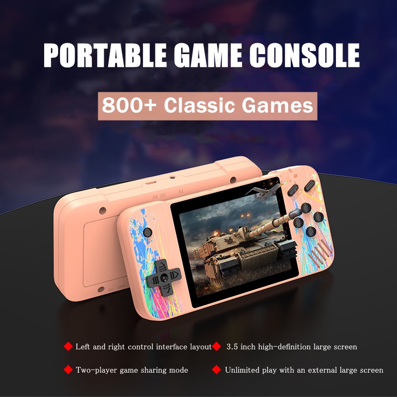 New G3 Handheld Game Console With 3.5 Inch HD Large Screen with 800 ...