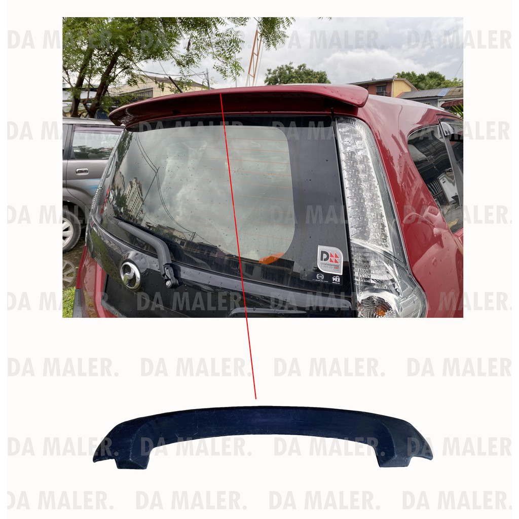 PERODUA ALZA SE FACELIFT REAR SPOILER | Shopee Malaysia