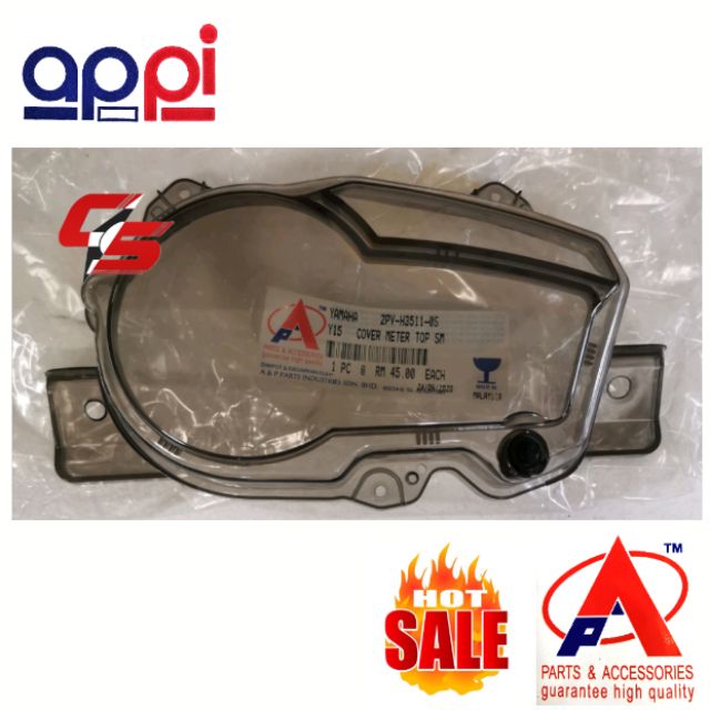 YAMAHA Y15 Y15ZR V1 METER LENS LEN TINTED APPI (A grade) | Shopee Malaysia