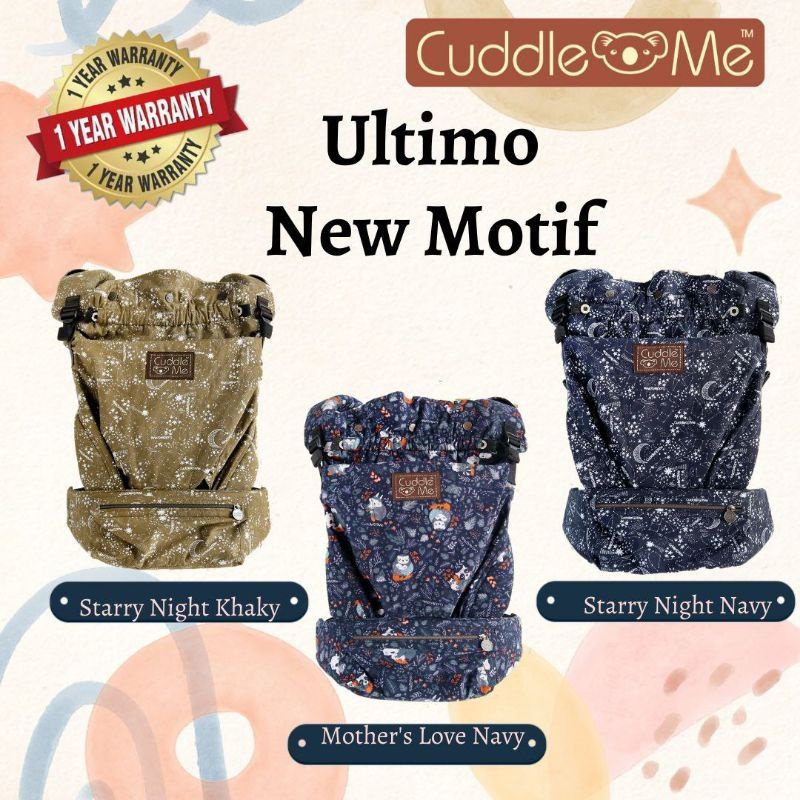 (FREE Hagmi) Ultimo Carrier CuddleMe Cuddle Me Sling SSC Baby Carrier ...