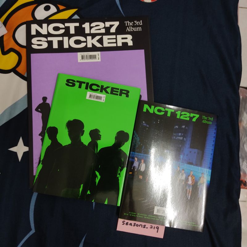 [Ready Stock] NCT 127 NCT NeoZone Sticker Universe jc Album Sticker ...