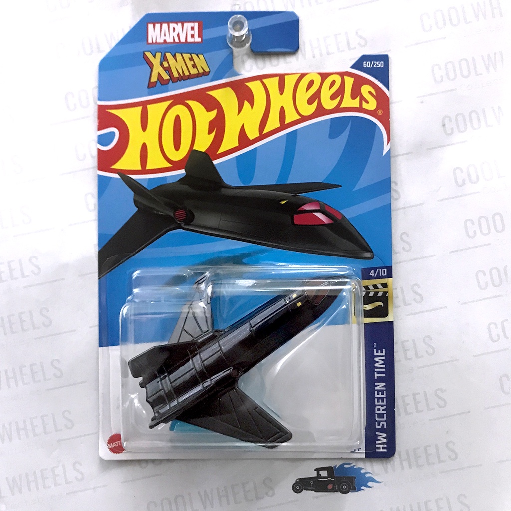 Hot Wheels 2022 Marvel X-Men X-Jet - Black | Shopee Malaysia