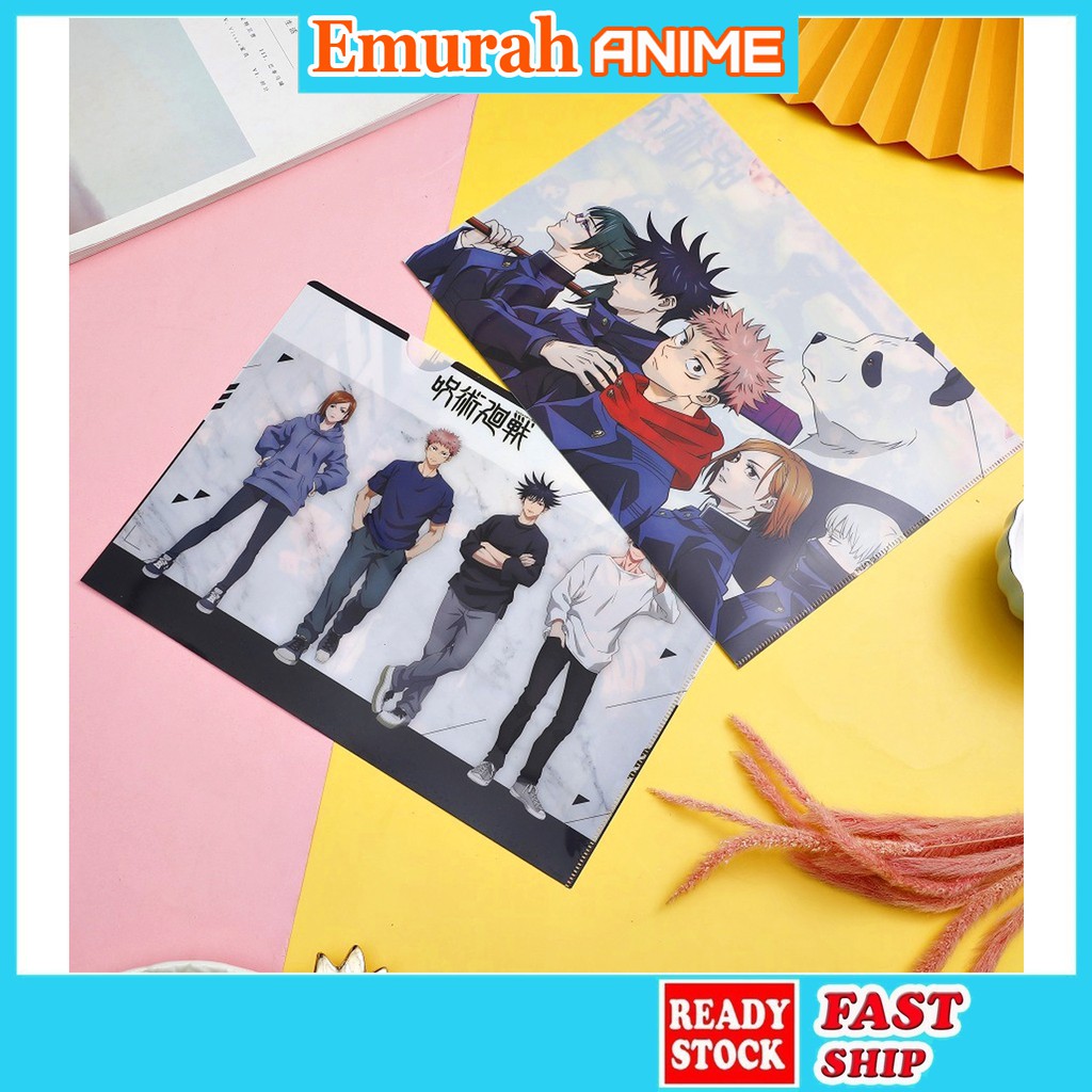Jujutsu Kaisen A4 File Folder Storage Stationery | Shopee Malaysia
