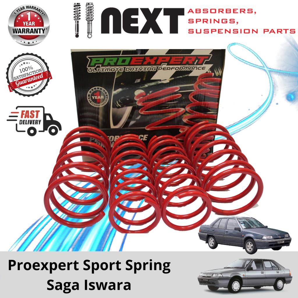 (FAST SHIPPING) Proexpert Sport Spring Proton Saga Iswara LMST LMSS ...