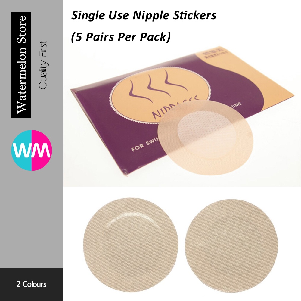 Single Use Nipple Cover Sticker (5 pairs) | Shopee Malaysia