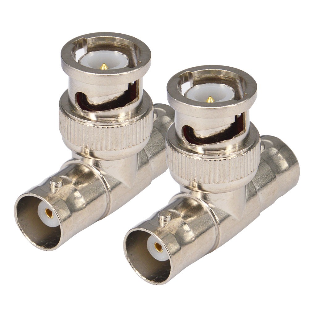 2 Pieces BNC Adapter Kits BNC Female to 2 Way 3 Way 4 Way Splitter ...