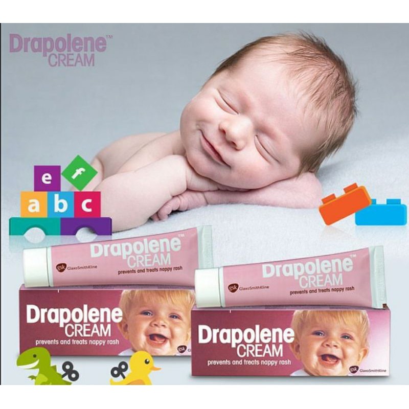 Drapolene Cream 55g Baby Nappy Rash Krim Ruam Merah Lampin Bayi ...