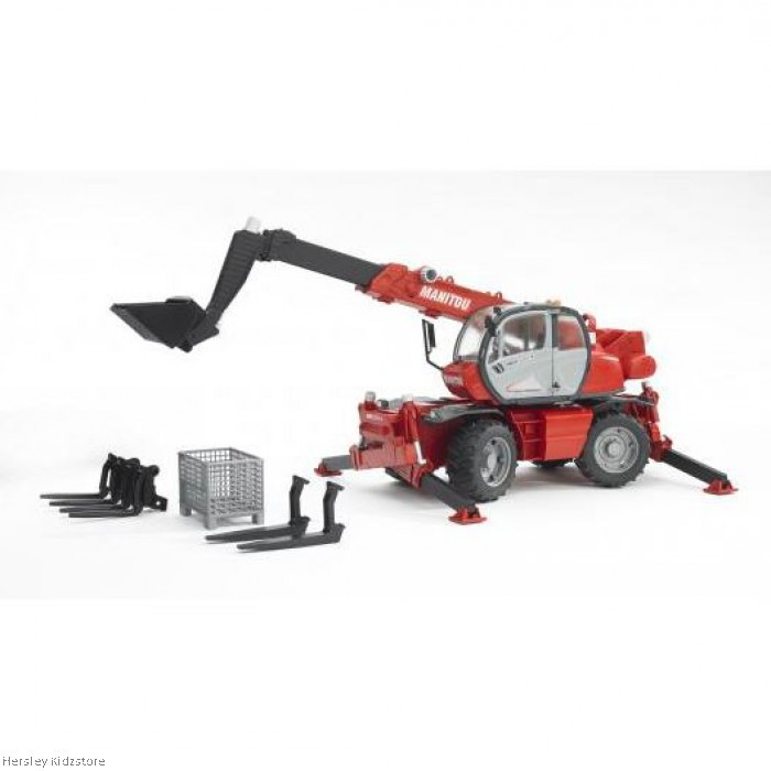 Bruder 02129 Manitou Telehandler MRT 2150 Play Vehicle For Kids Age 3 ...