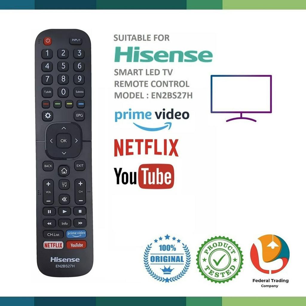 #Original# Hisense EN2BS27H Flat Panel LED Smart TV Remote Control ...